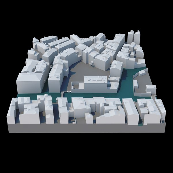 3d scene venice ghetto model