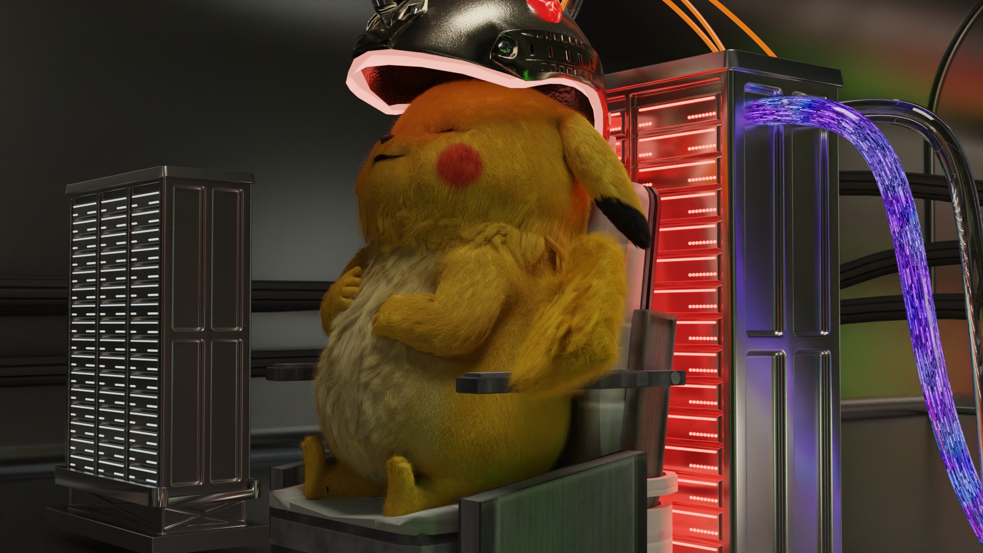 Robot Pikachu And Pikachu Model - TurboSquid 2109083