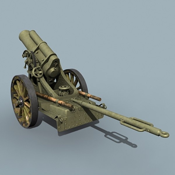 german 25cm smw n 3d model