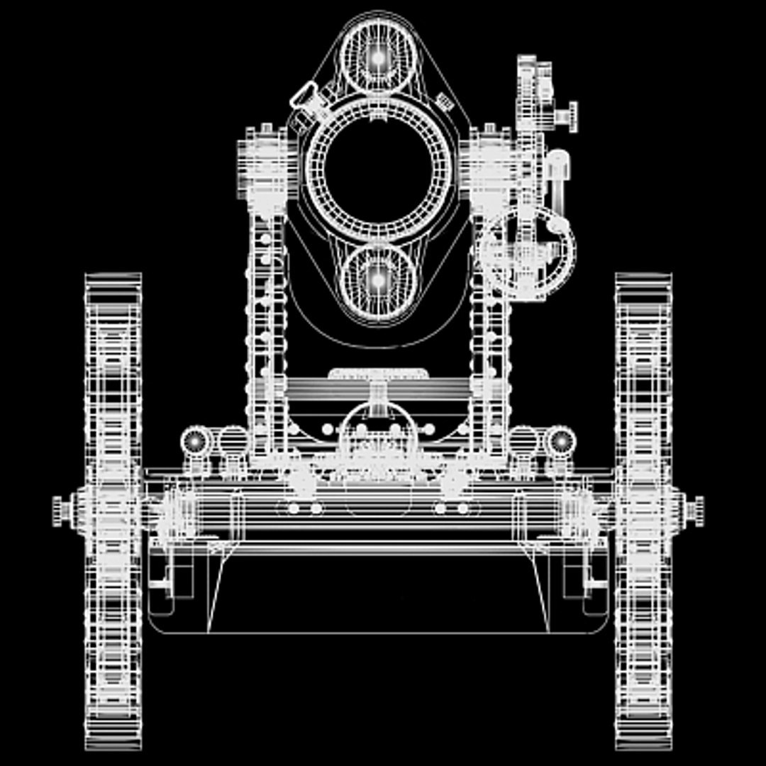 German 25cm Smw N 3d Model