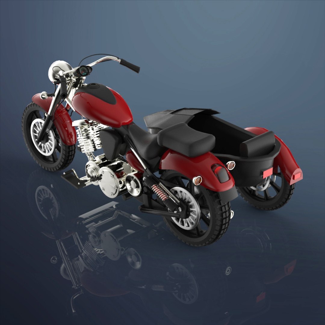 3D Moter Bike Model - TurboSquid 1385578