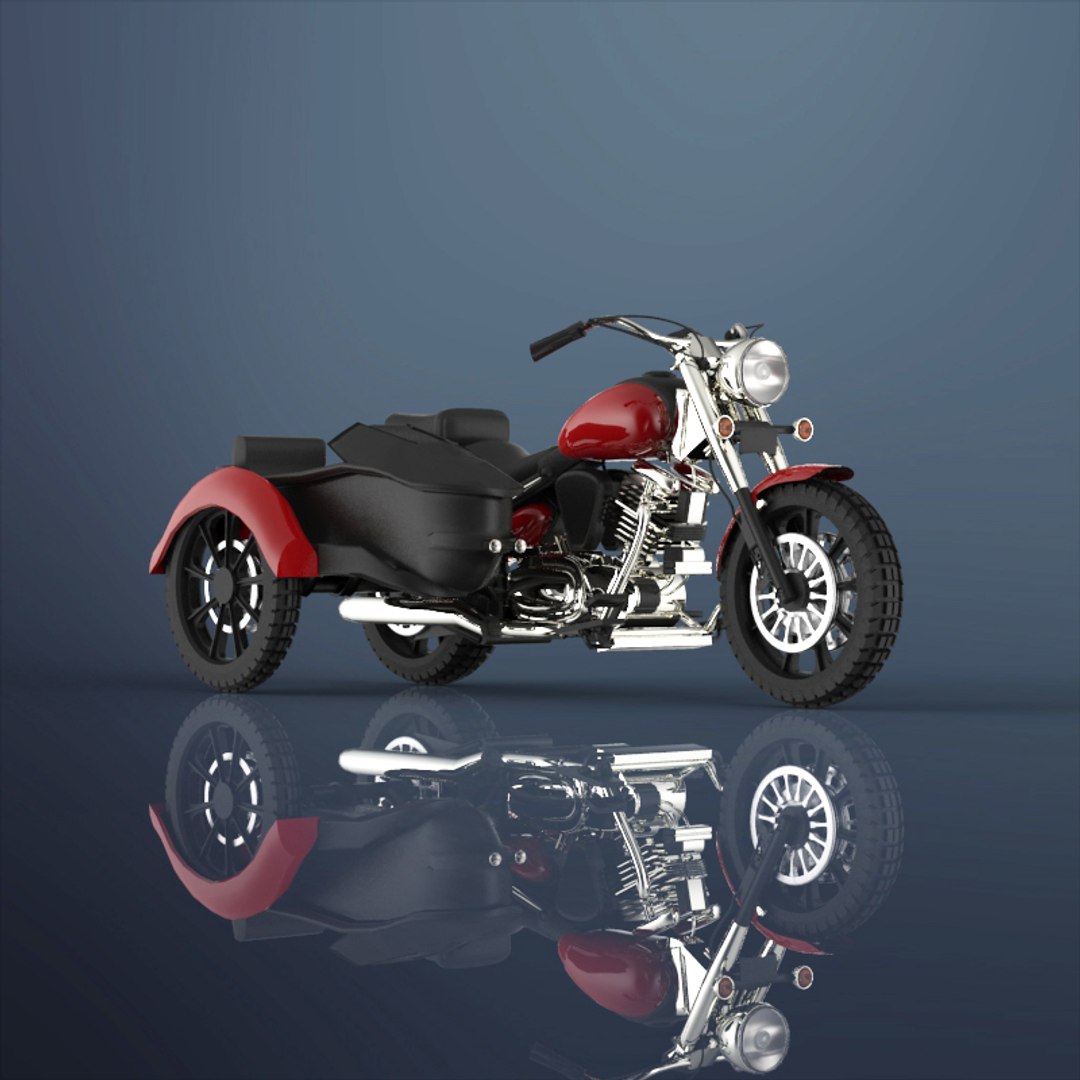 3D Moter Bike Model - TurboSquid 1385578
