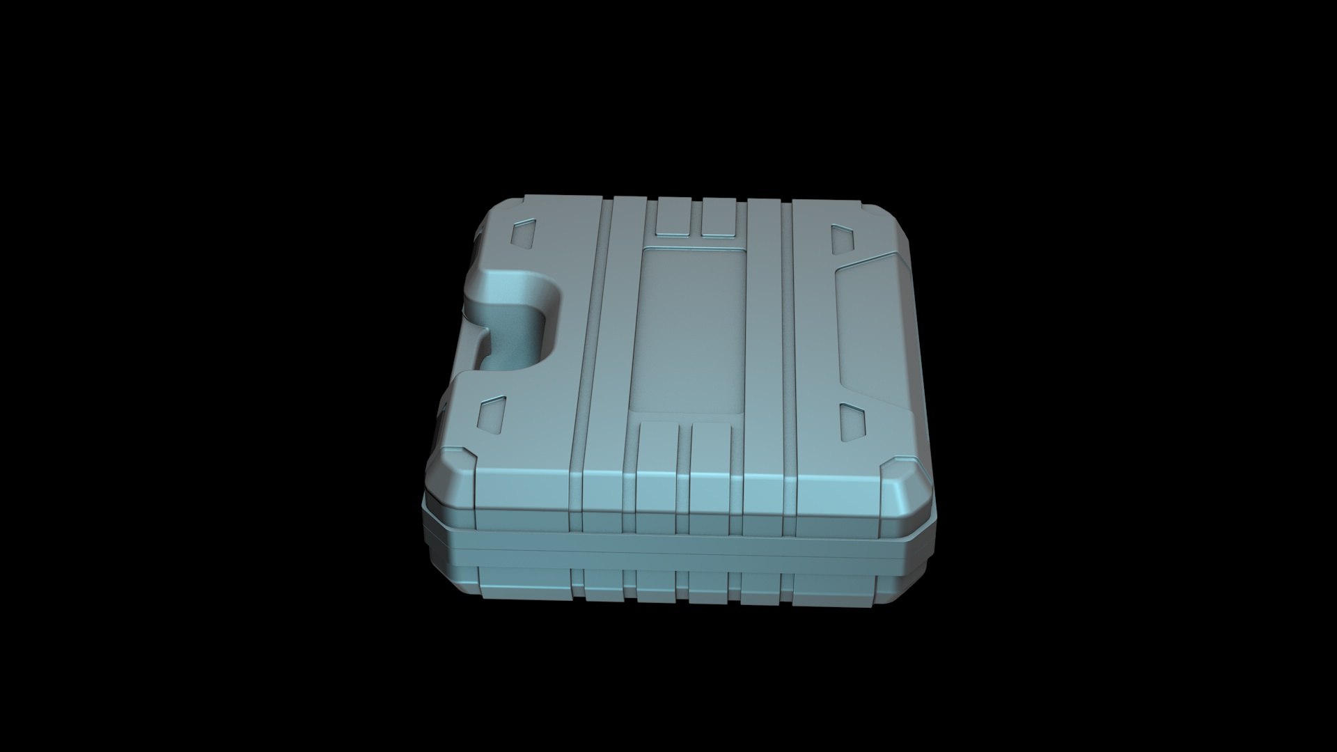 3D Model Impact Resistant Tool Case Suitcase - TurboSquid 2359559