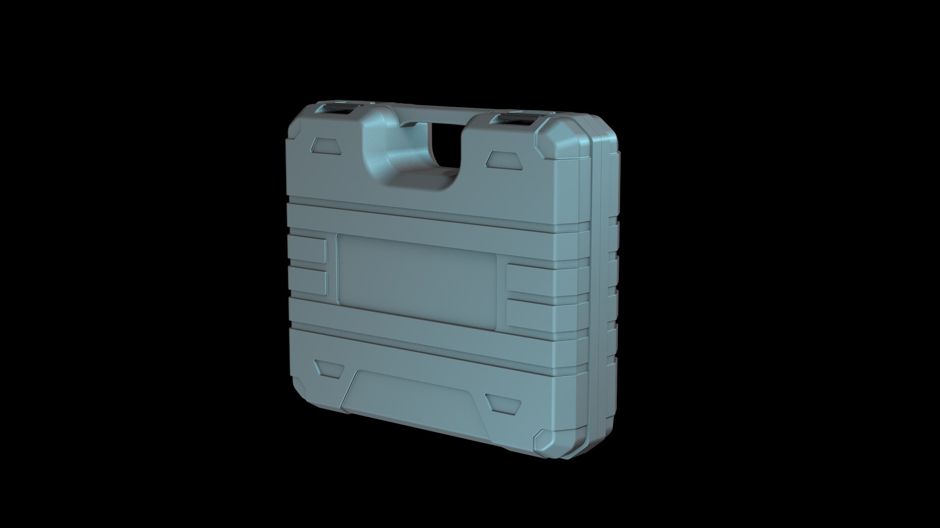 3D Model Impact Resistant Tool Case Suitcase - TurboSquid 2359559