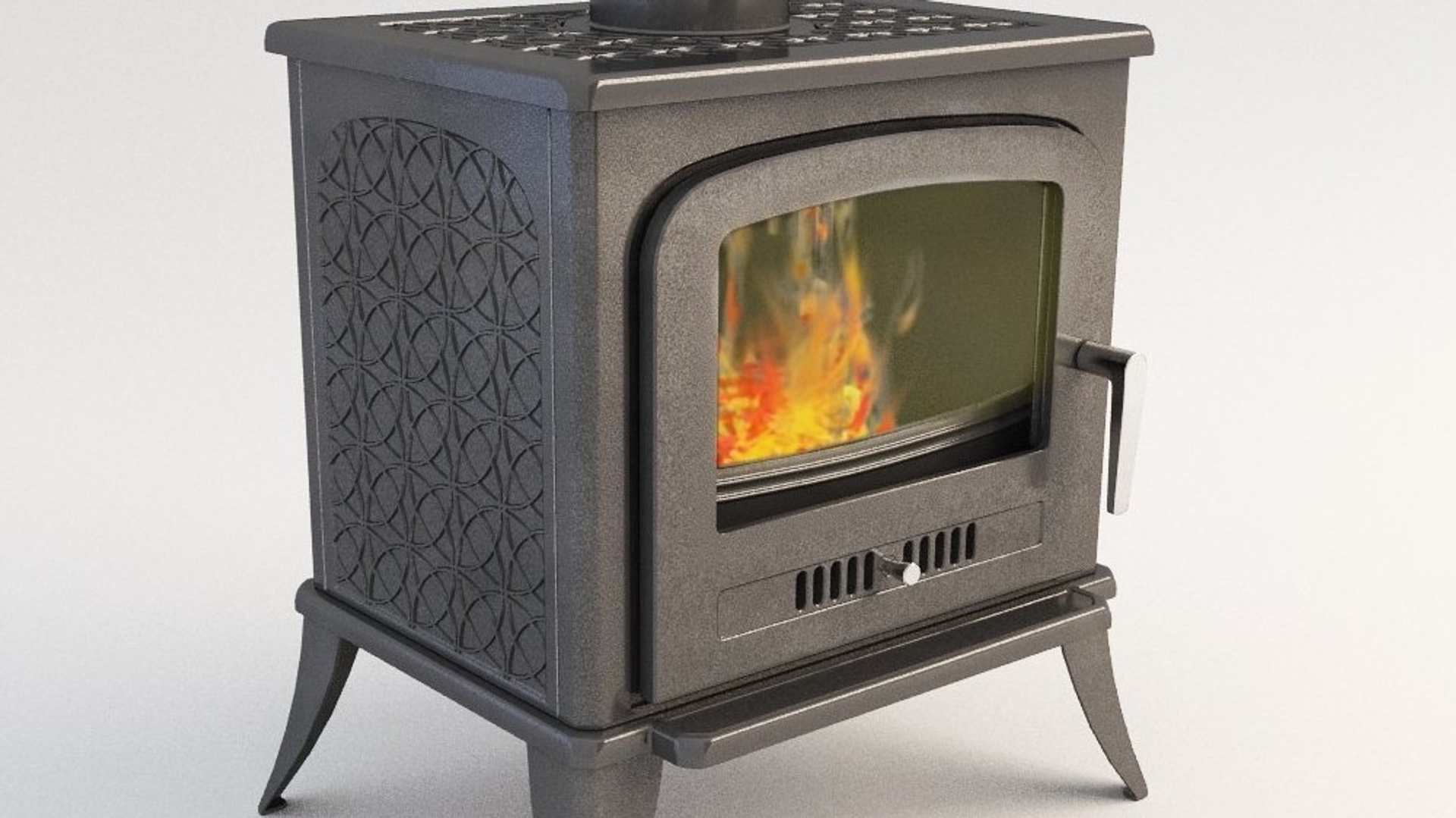 3D fireplace place - TurboSquid 1524674