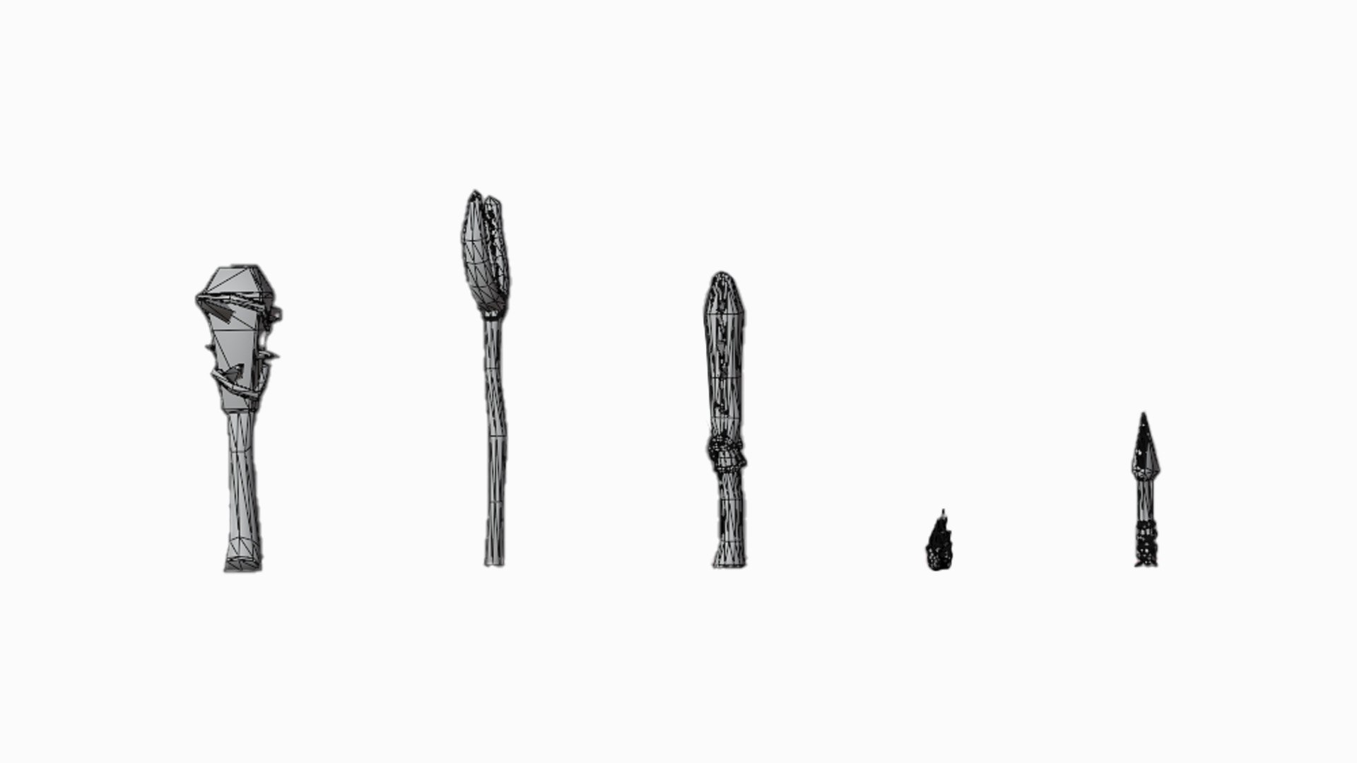 Stone Age Characters 3D - TurboSquid 2316391