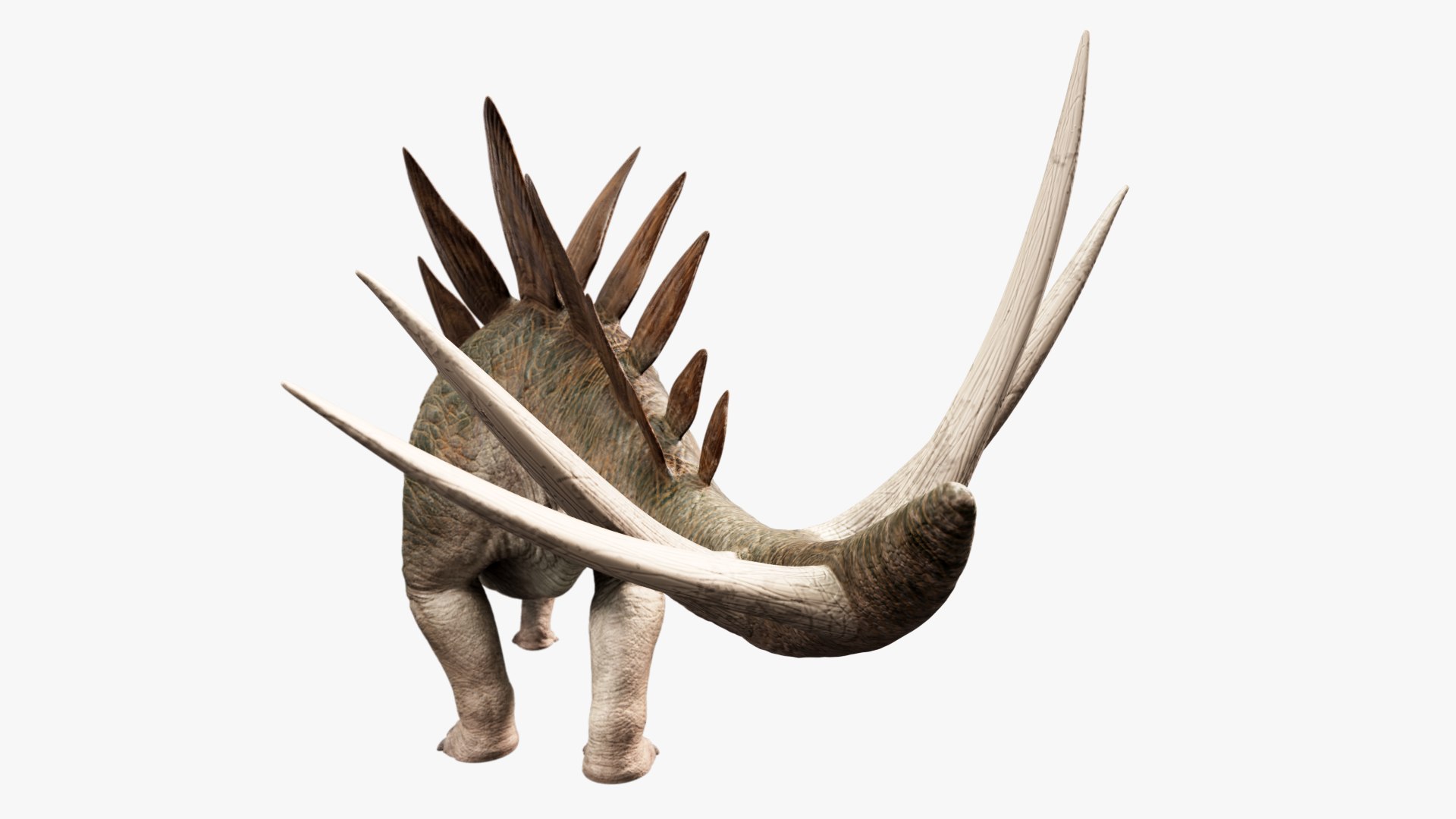 Realistic Stegosaurus 3D - TurboSquid 1350623