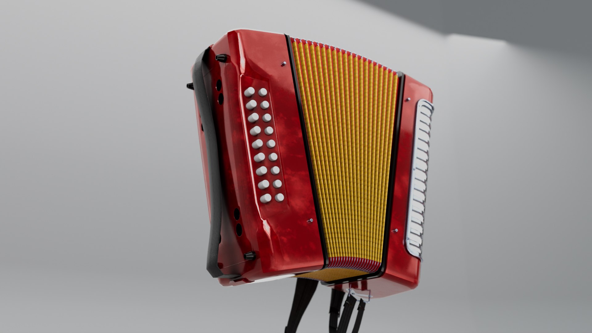 Button accordion 3D model - TurboSquid 2048769