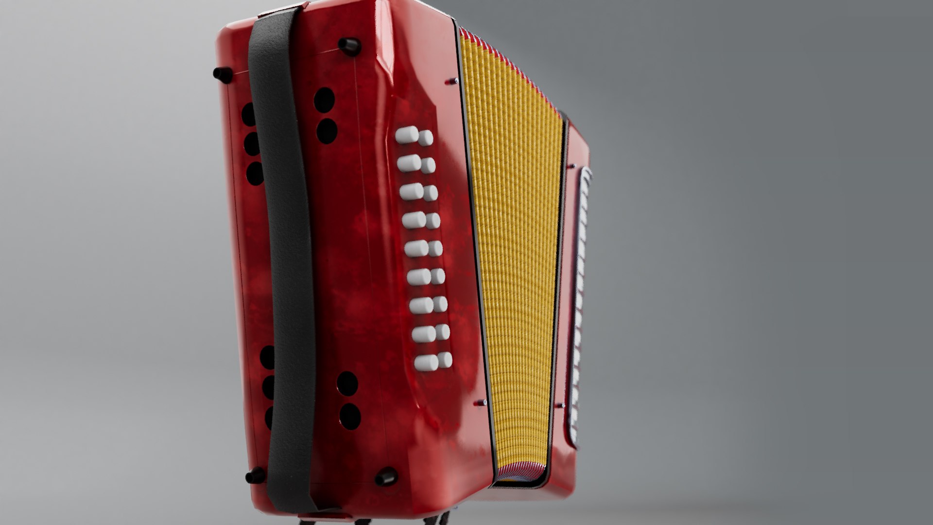 Button accordion 3D model - TurboSquid 2048769