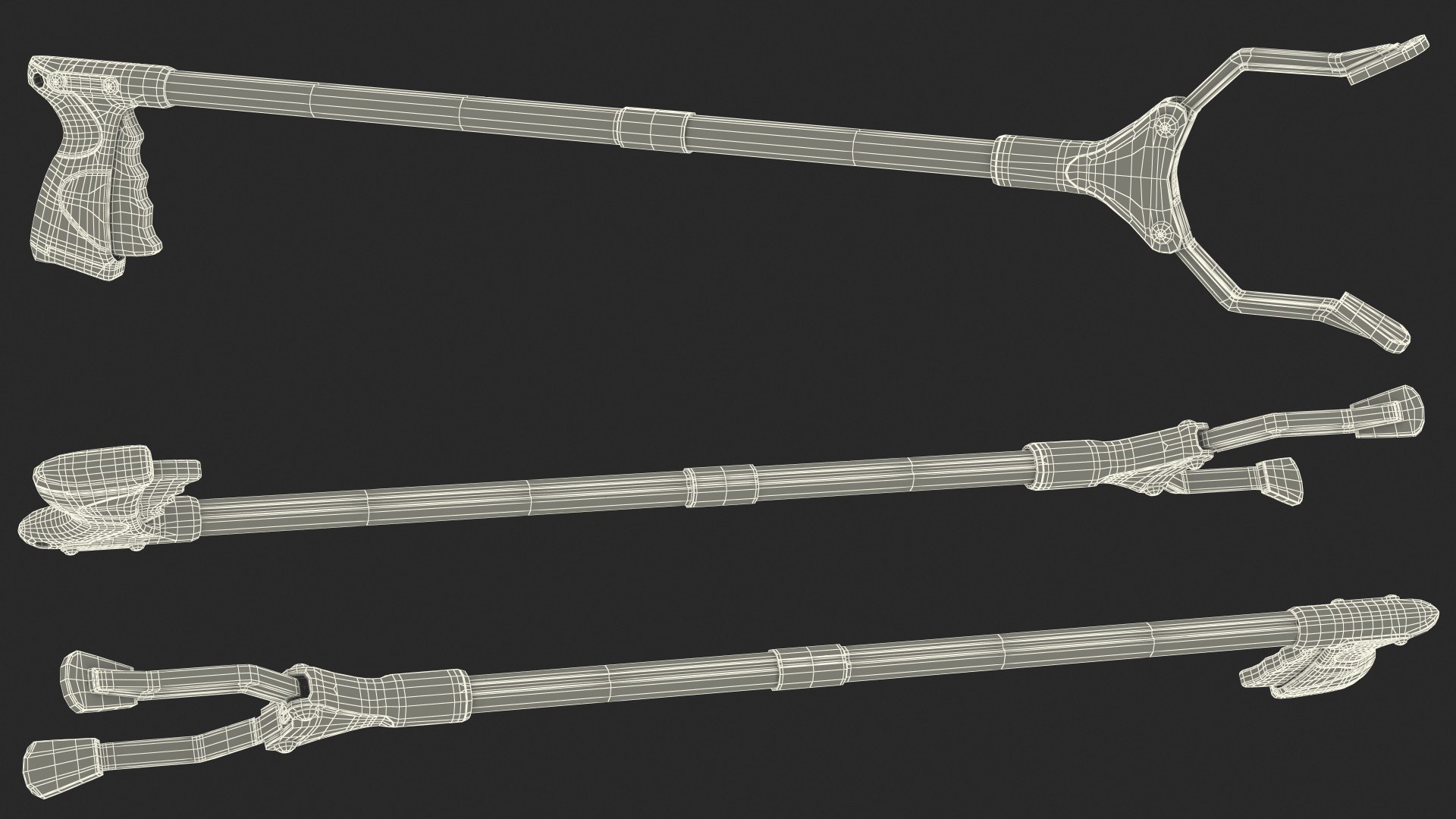 3D Claw Grabber Tool Grab - TurboSquid 1689265