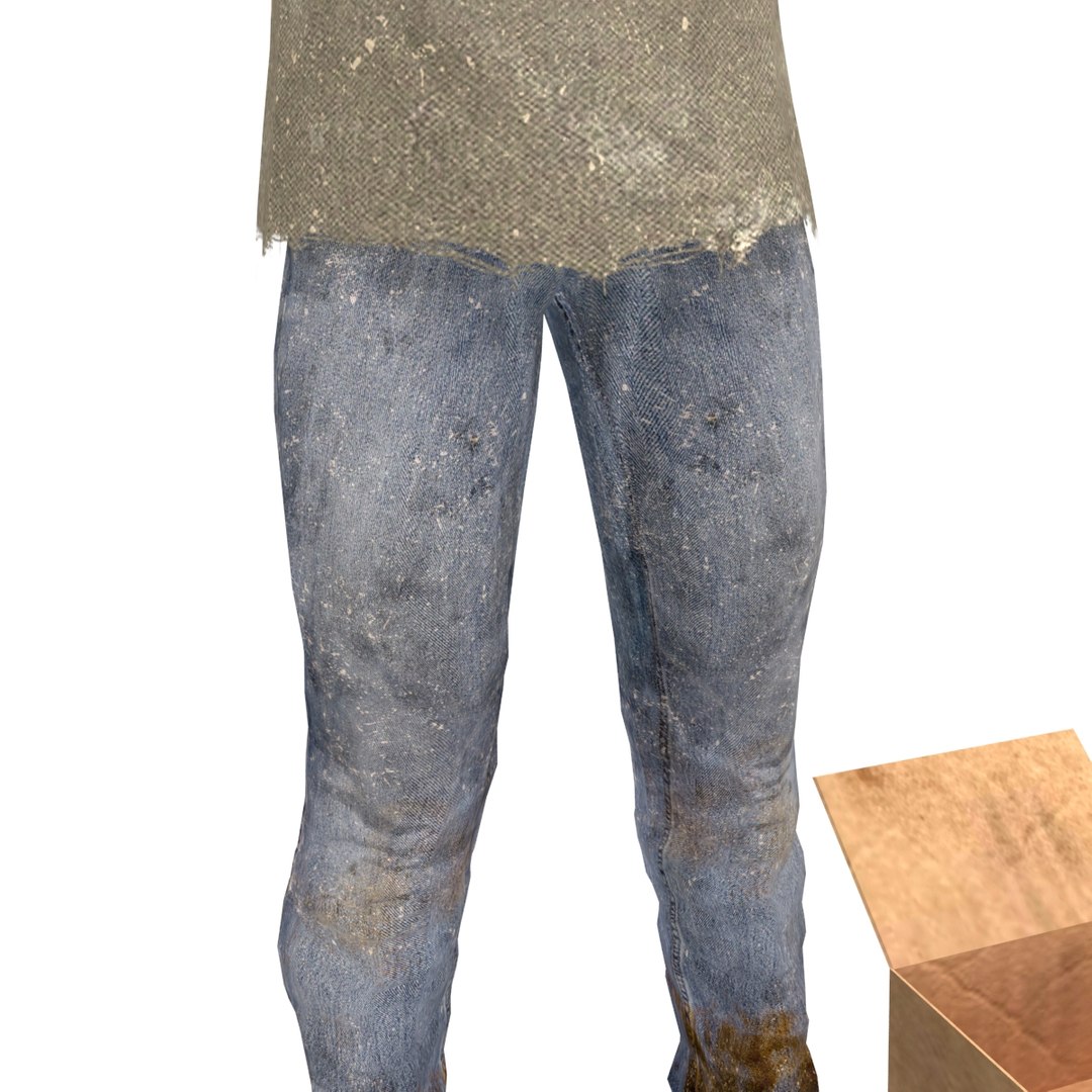 Beggar 3 Man 3D Model - TurboSquid 1319195
