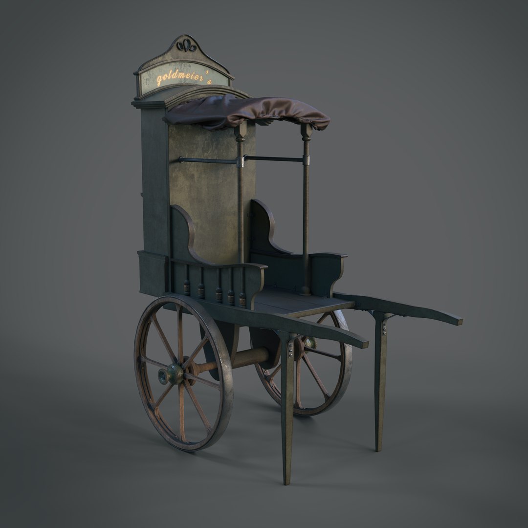 3D Model Fantasy Cart - TurboSquid 2021055