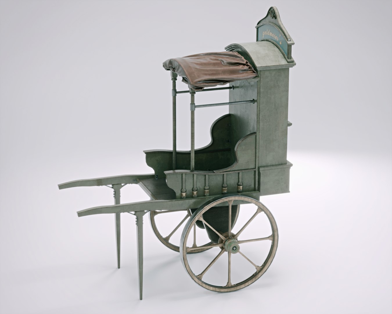 3D Model Fantasy Cart - TurboSquid 2021055