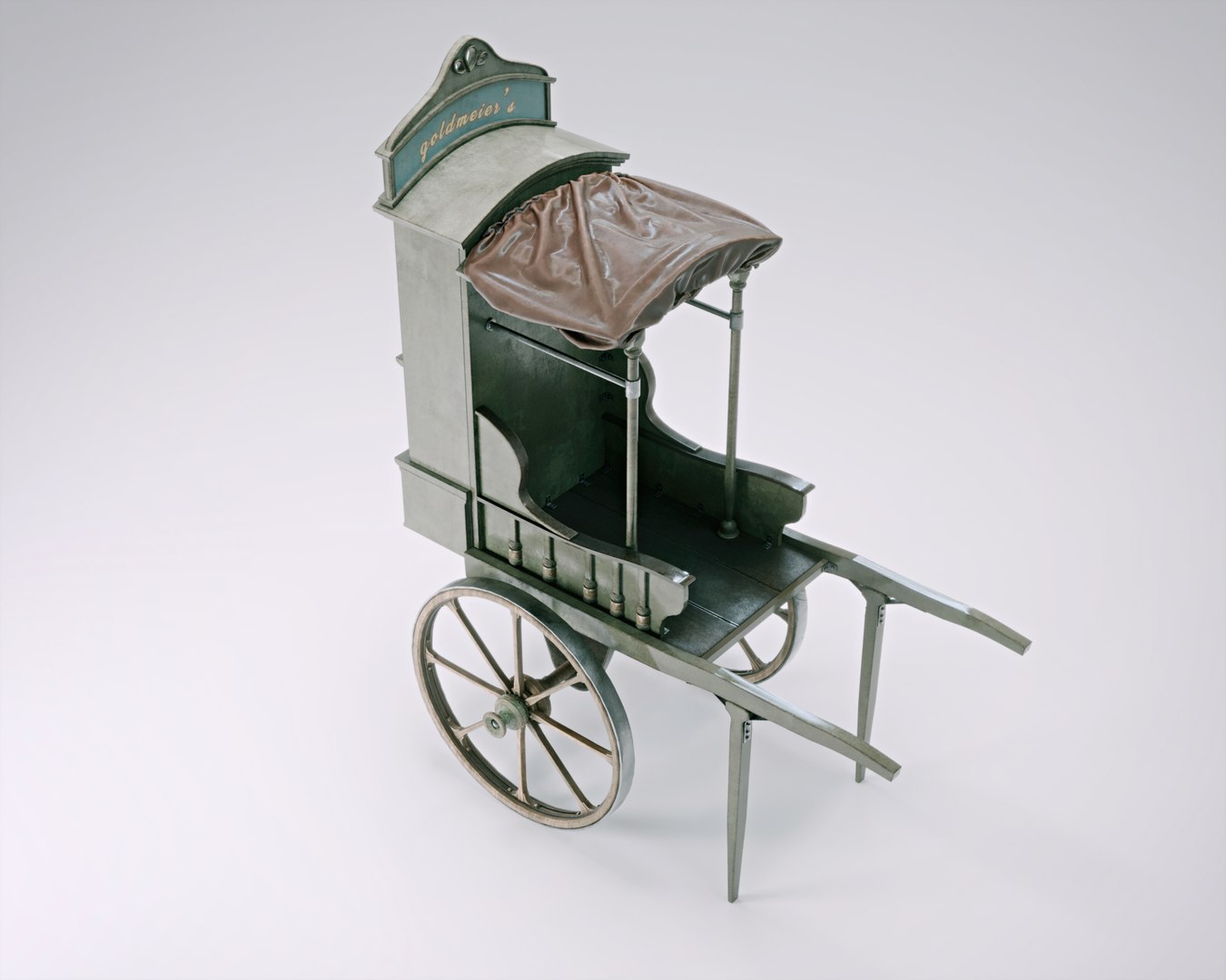 3D Model Fantasy Cart - TurboSquid 2021055