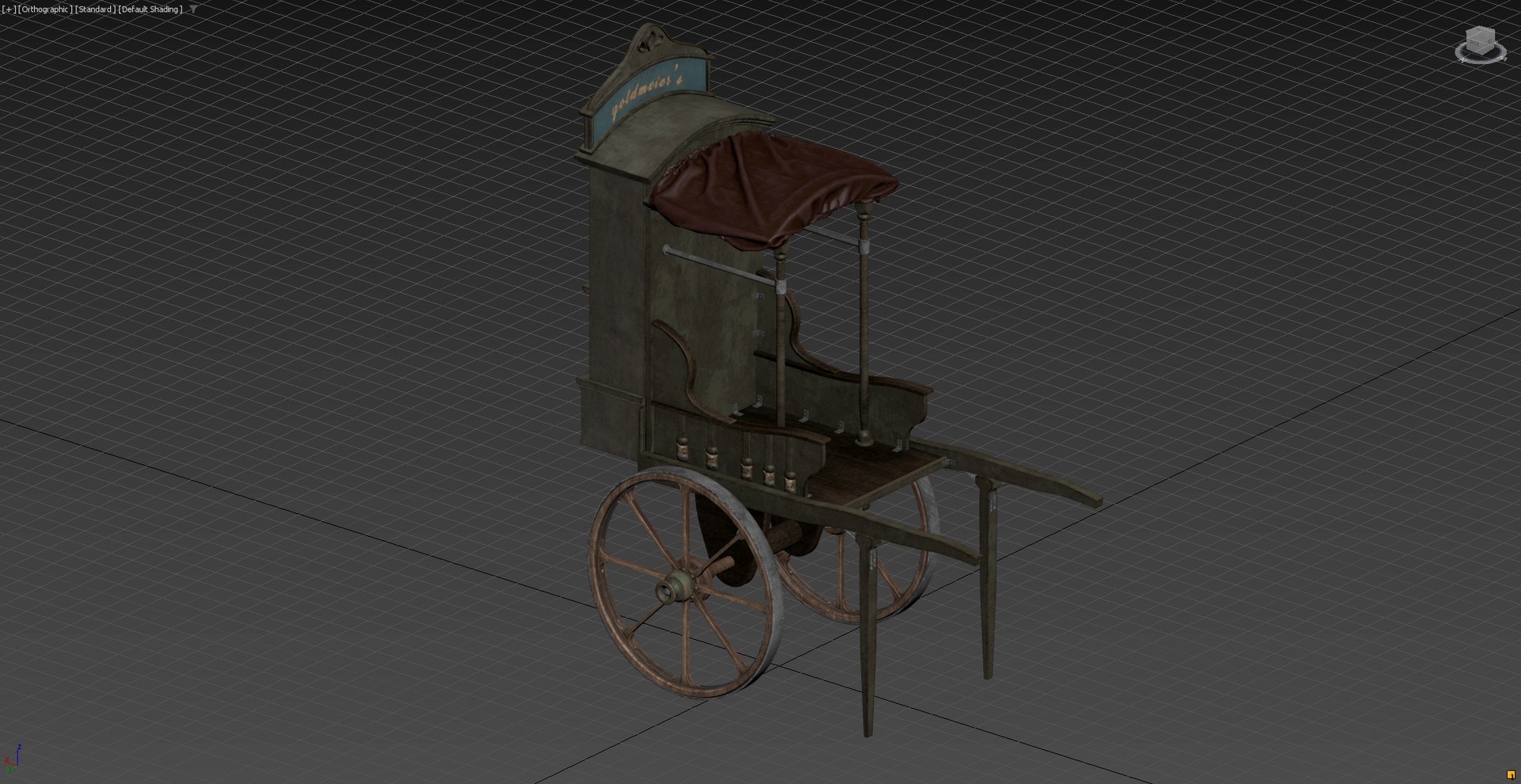 3D Model Fantasy Cart - TurboSquid 2021055