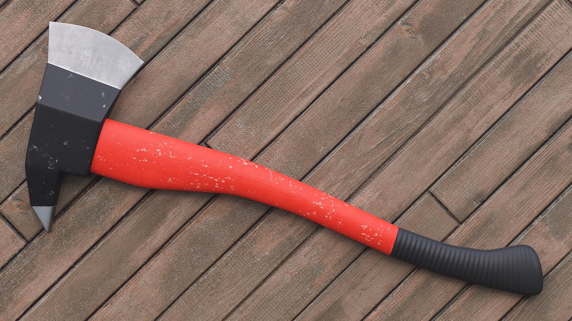 Firefighter Axe Model - TurboSquid 1863818