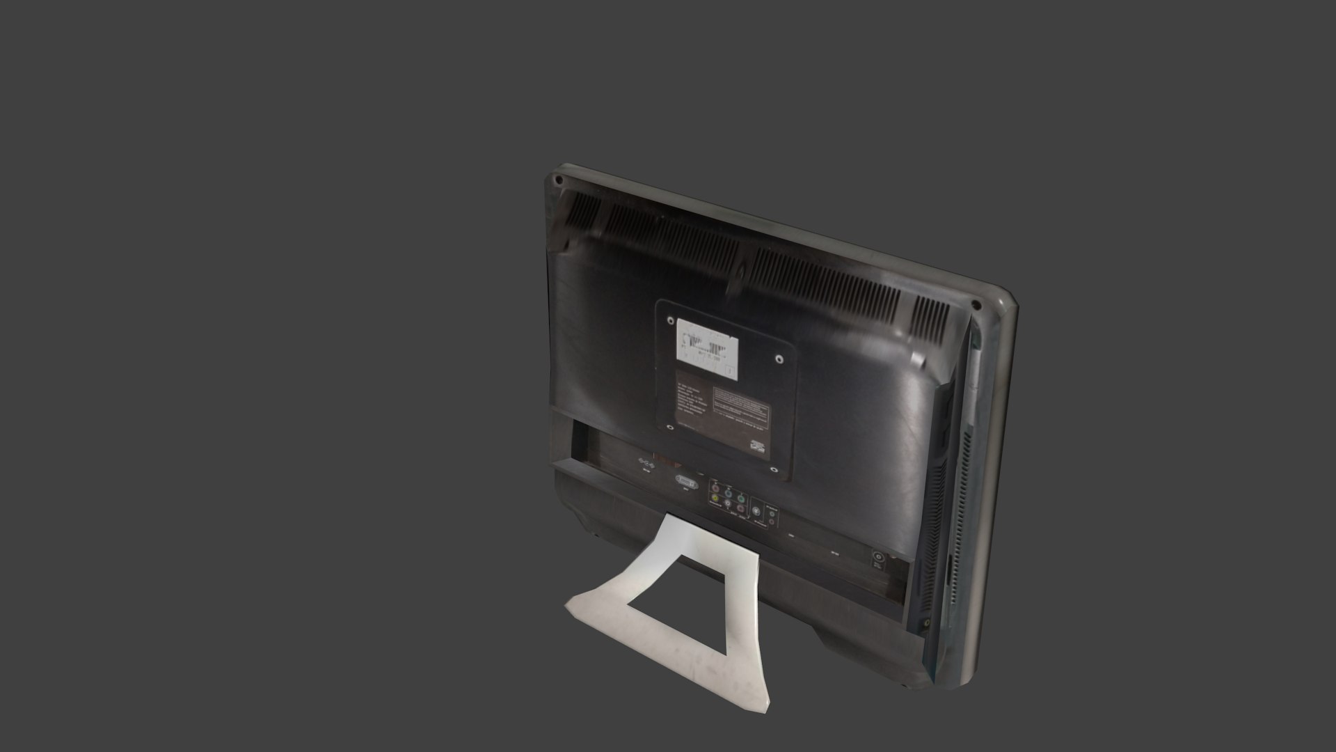 TV Monitor LCD 3D Model - TurboSquid 1768595