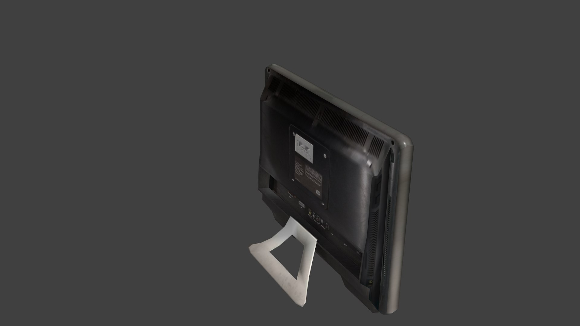 TV Monitor LCD 3D Model - TurboSquid 1768595