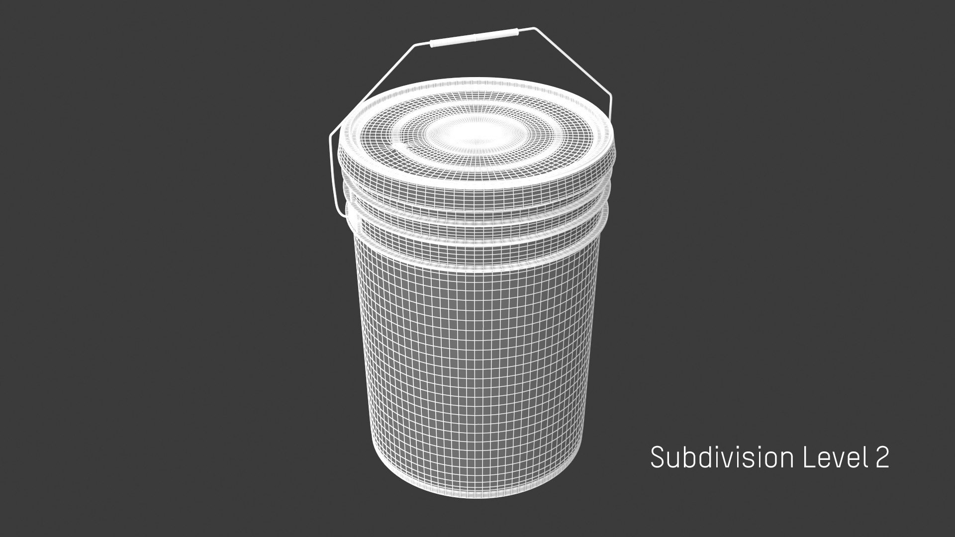 Plastic Bucket 3D Model - TurboSquid 1445117