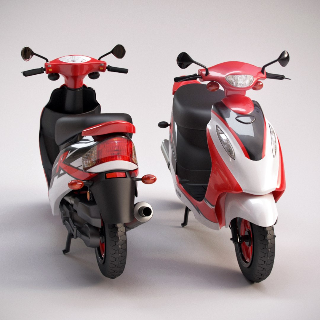 Scooter 3d Model