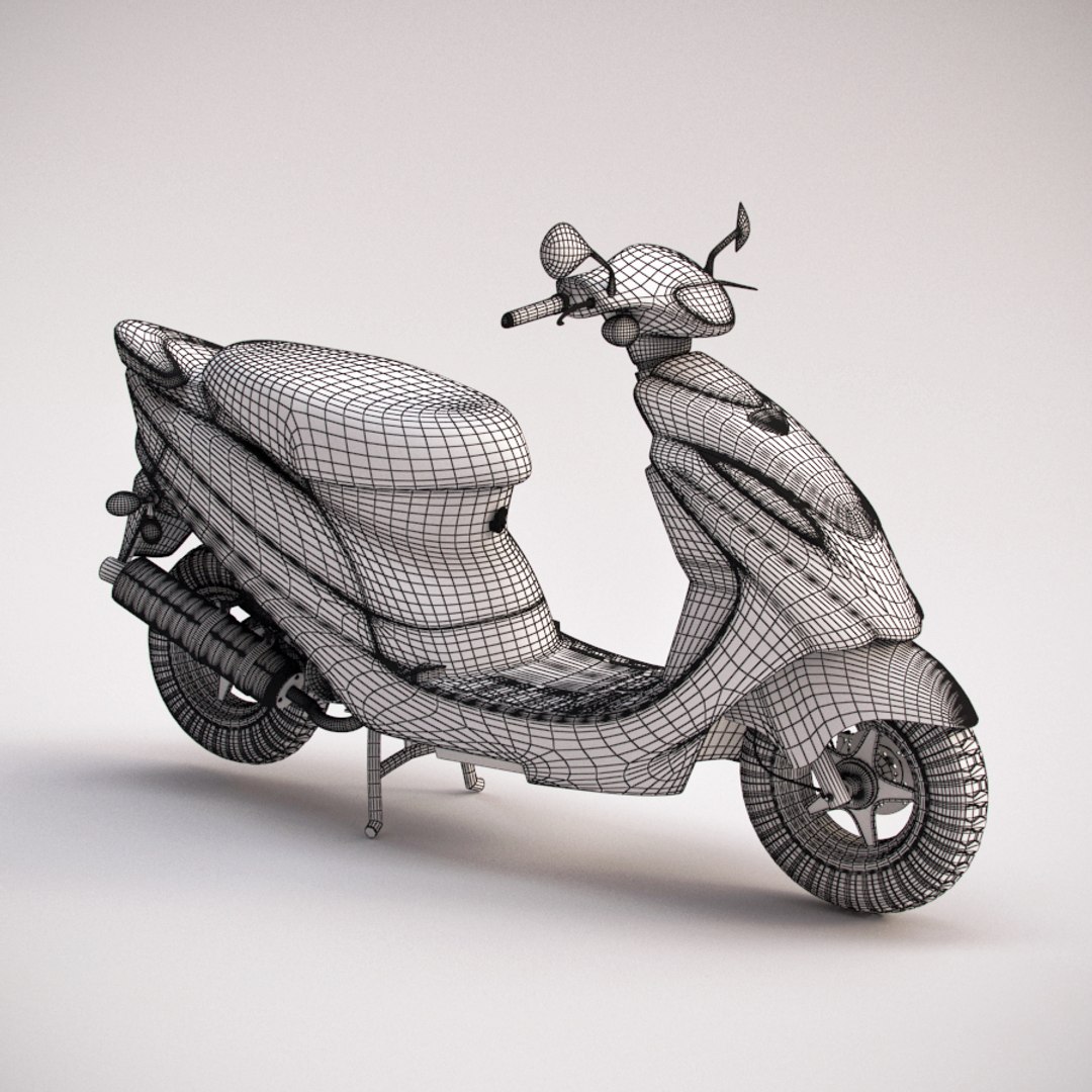 Scooter 3d Model