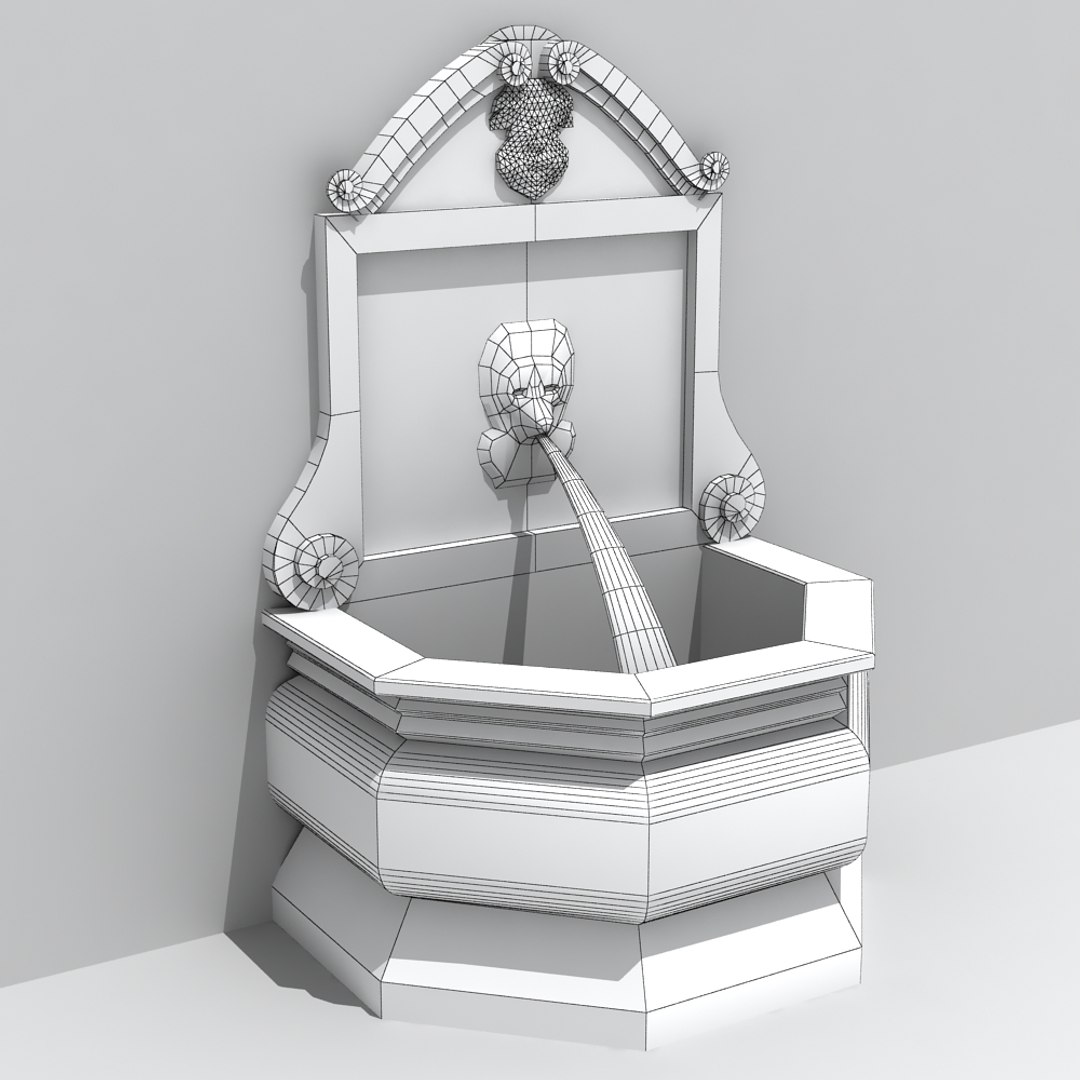 3d Model Water Fountains
