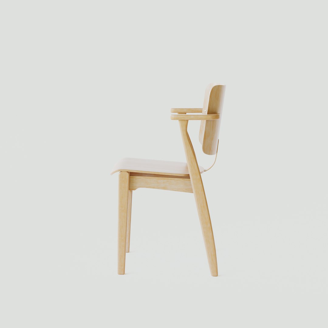 Domus Chair 3D Model - TurboSquid 1817741