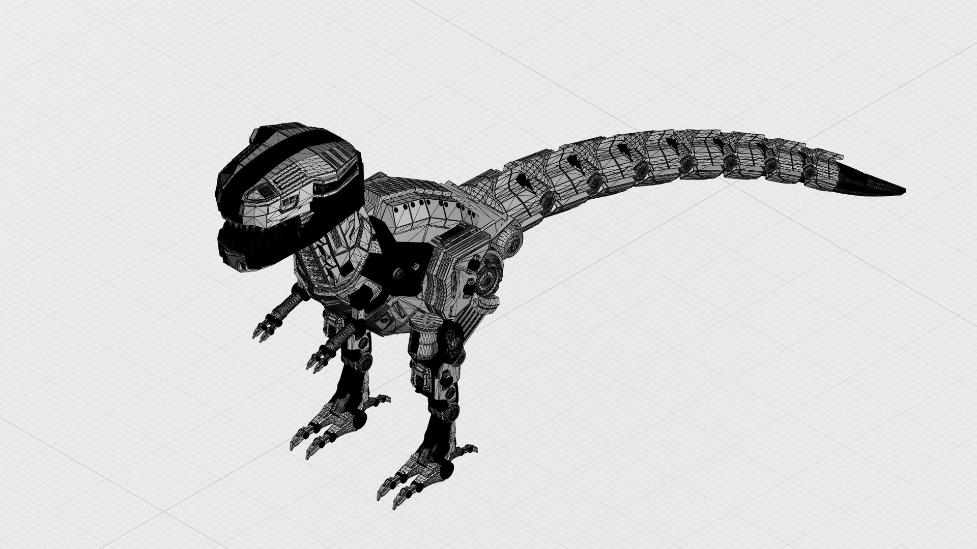 Robot Dinosaur Model - TurboSquid 1668519