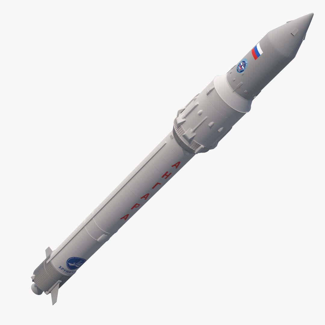 Angara-1 2 spacecraft 3D model - TurboSquid 1238046
