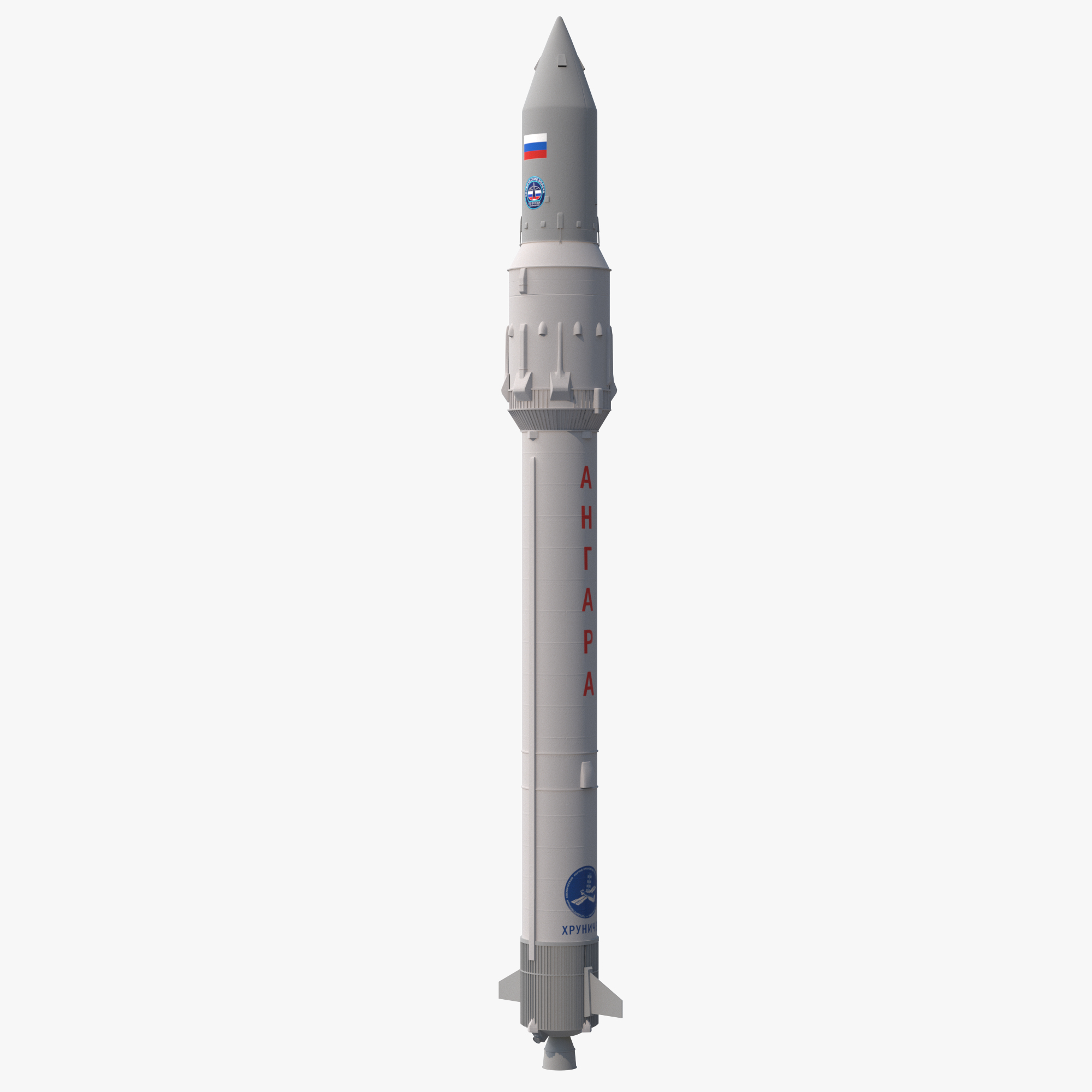 Angara-1 2 spacecraft 3D model - TurboSquid 1238046
