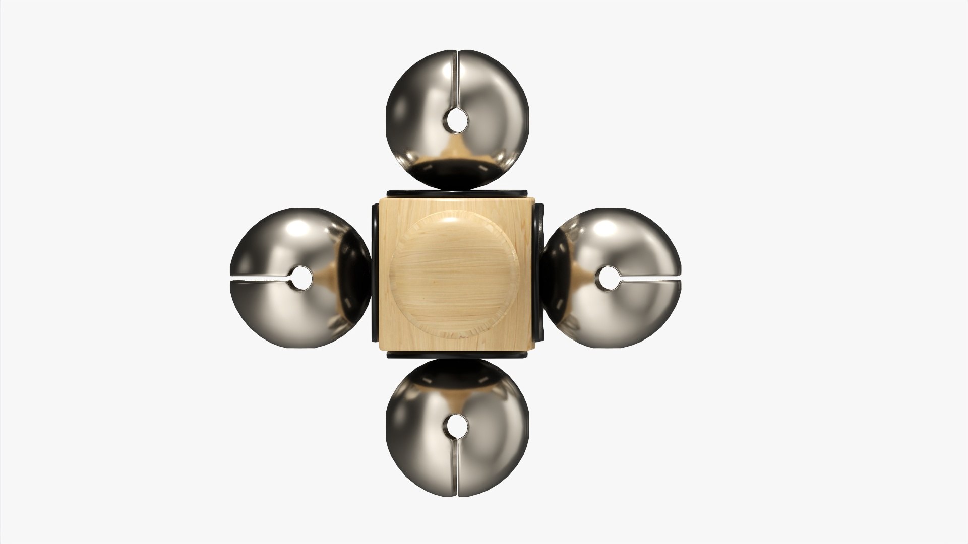 3D Sleigh Percussion Bells - TurboSquid 1809346