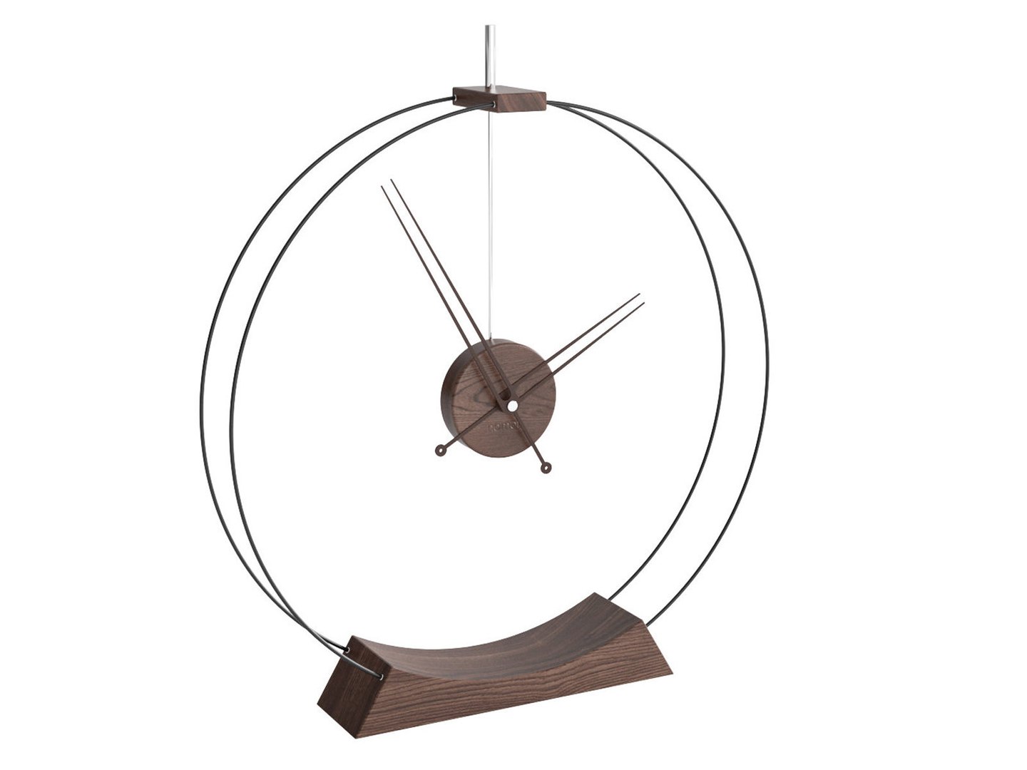 Free Double Rings Desk Clock 3D Model - TurboSquid 1308810