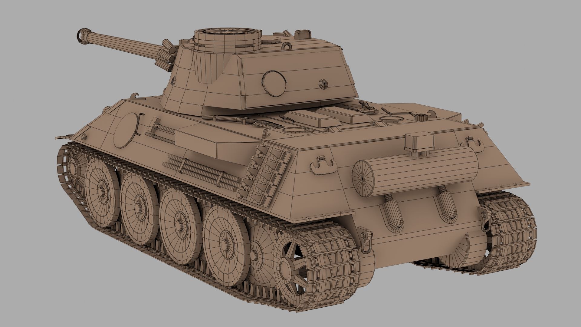 3D VK 3002 Tank Project Model - TurboSquid 1985748