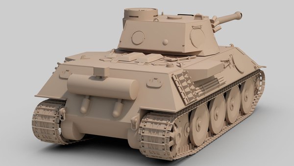 modelo 3d Proyecto de tanque VK 3002 - TurboSquid 1985748