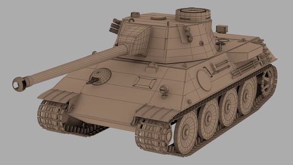 modelo 3d Proyecto de tanque VK 3002 - TurboSquid 1985748