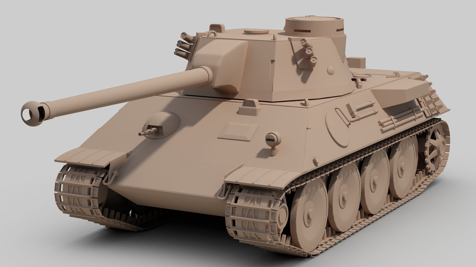 3D VK 3002 Tank Project Model - TurboSquid 1985748