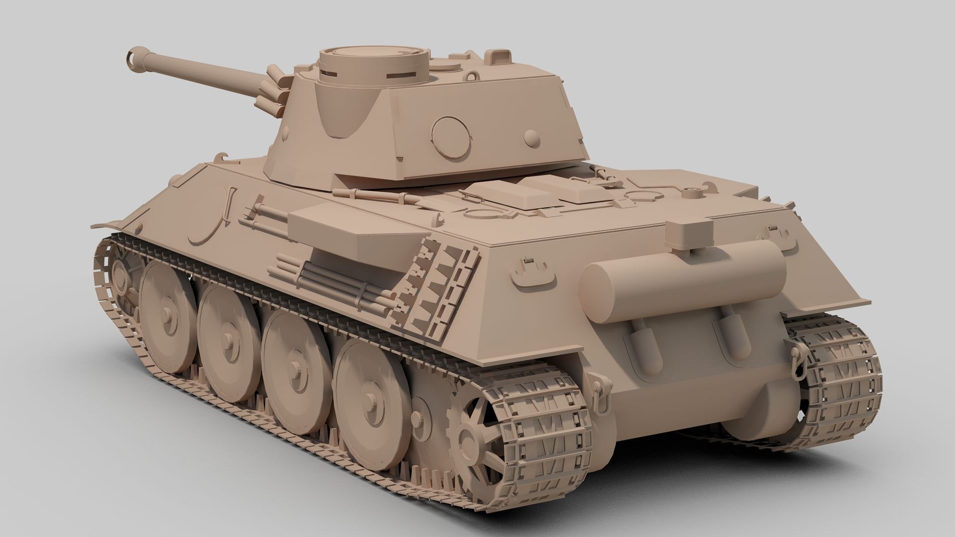 3D VK 3002 Tank Project Model - TurboSquid 1985748