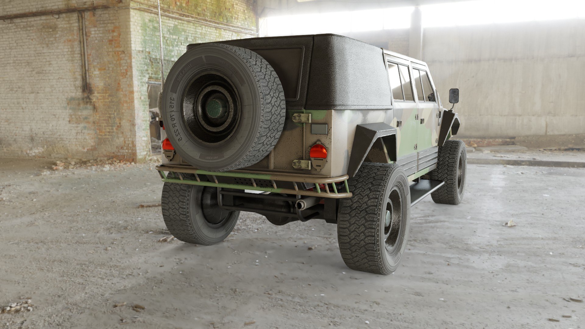 3D Maung Pindad Military Car Low-poly - TurboSquid 1976869