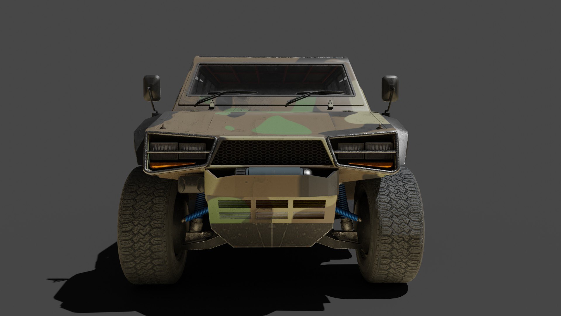 3D Maung Pindad Military Car Low-poly - TurboSquid 1976869