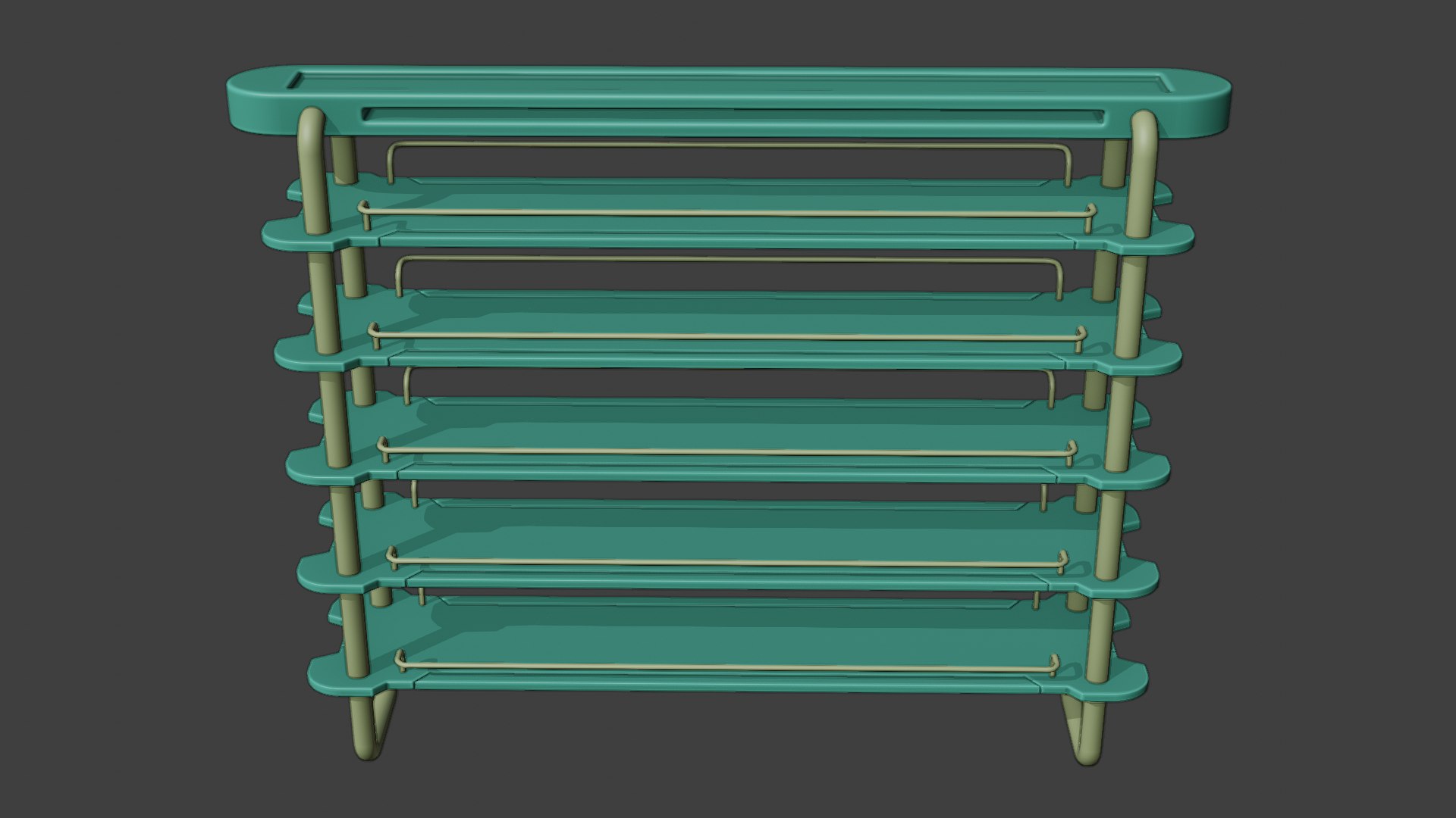 3D Model Lab Shelf Furniture - TurboSquid 1642698