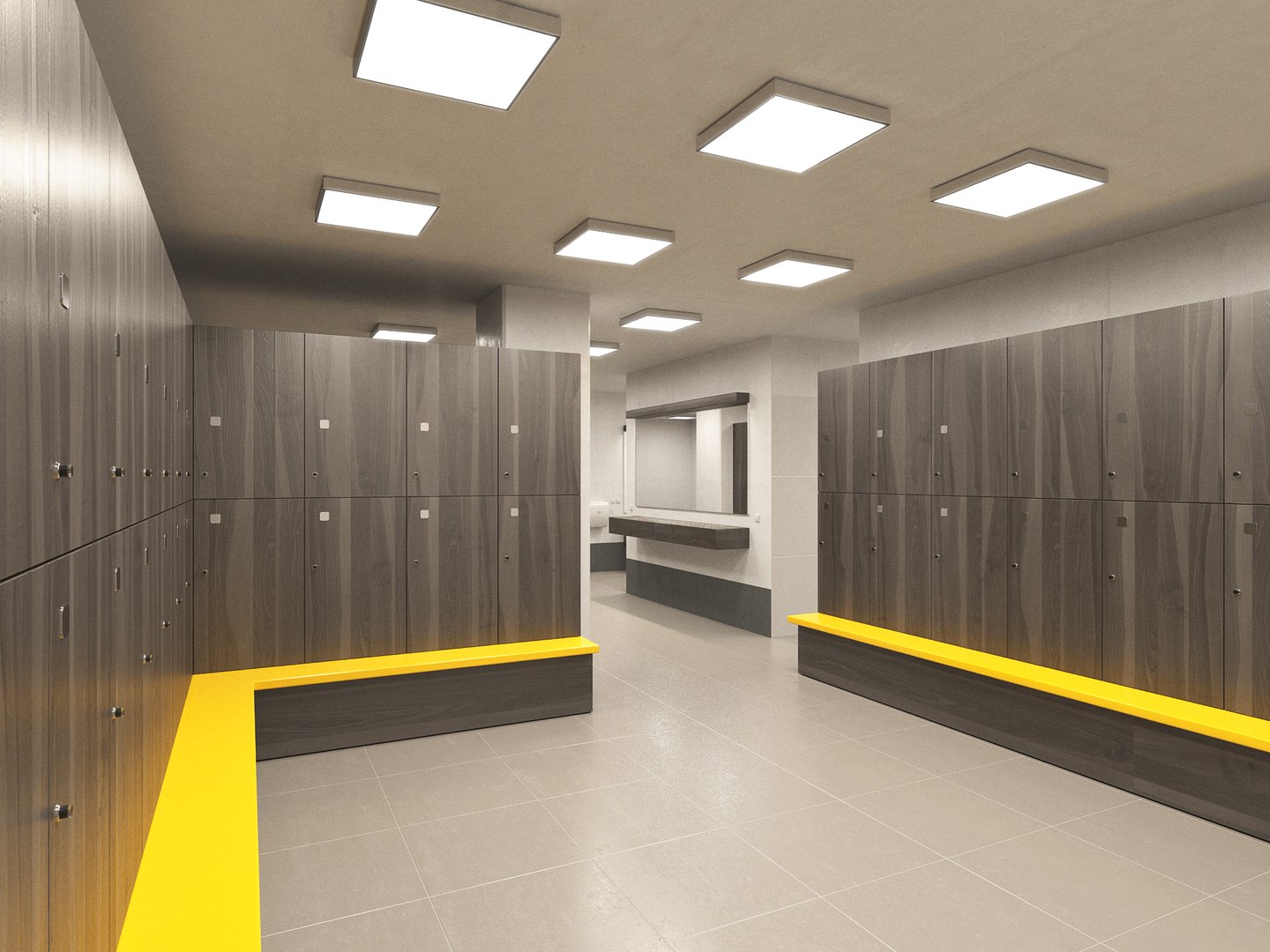 3D Lockerroom Locker Room - TurboSquid 1472110