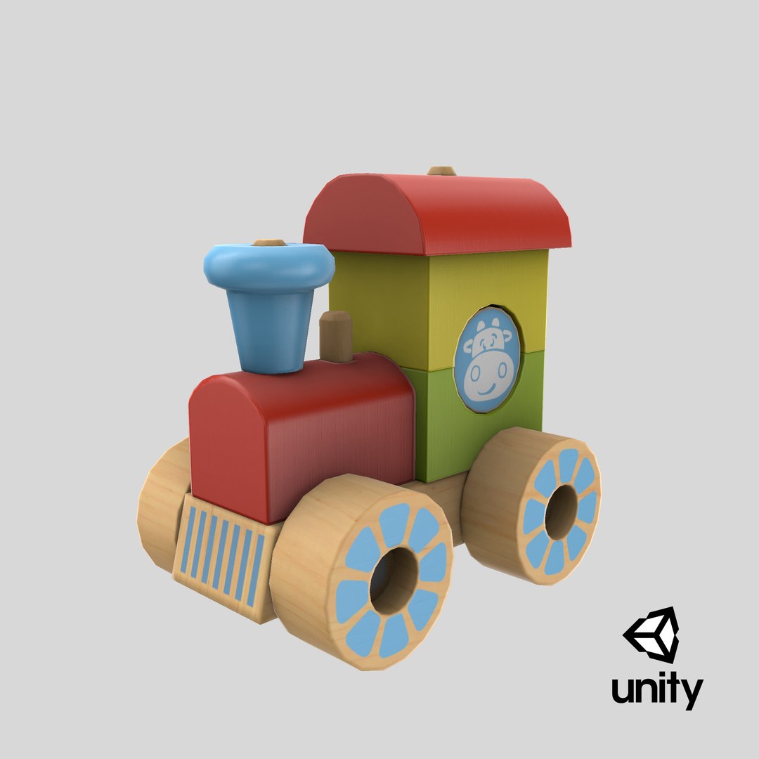 Toy Train 3D Model - TurboSquid 1794500