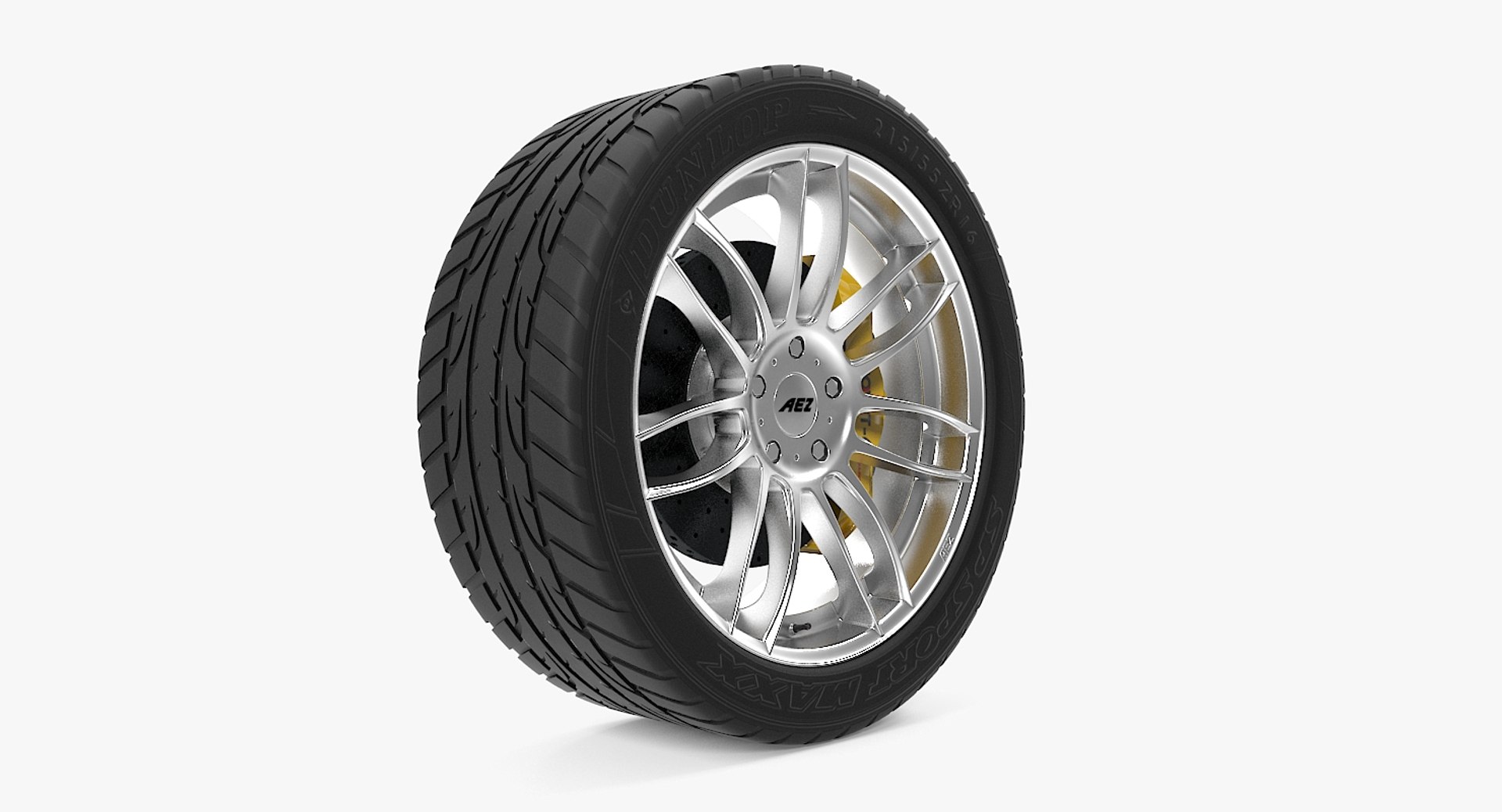3d sydney disk car wheel model
