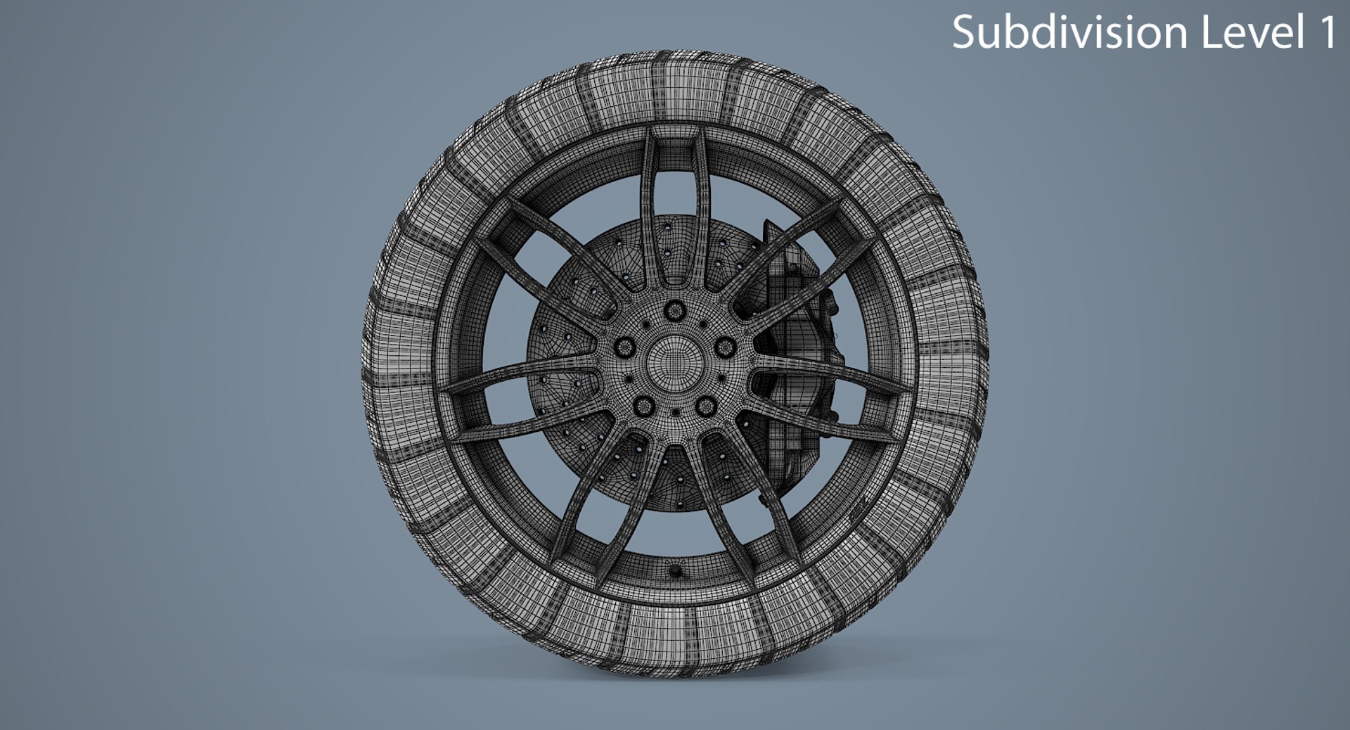 3d sydney disk car wheel model