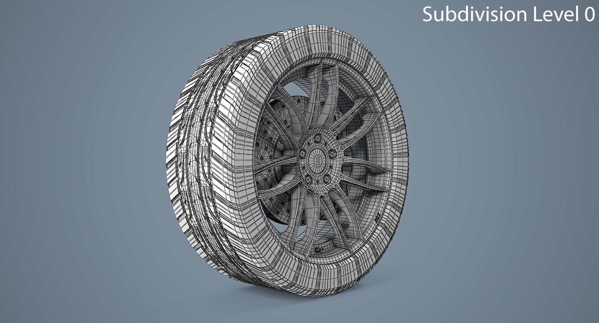 3d sydney disk car wheel model
