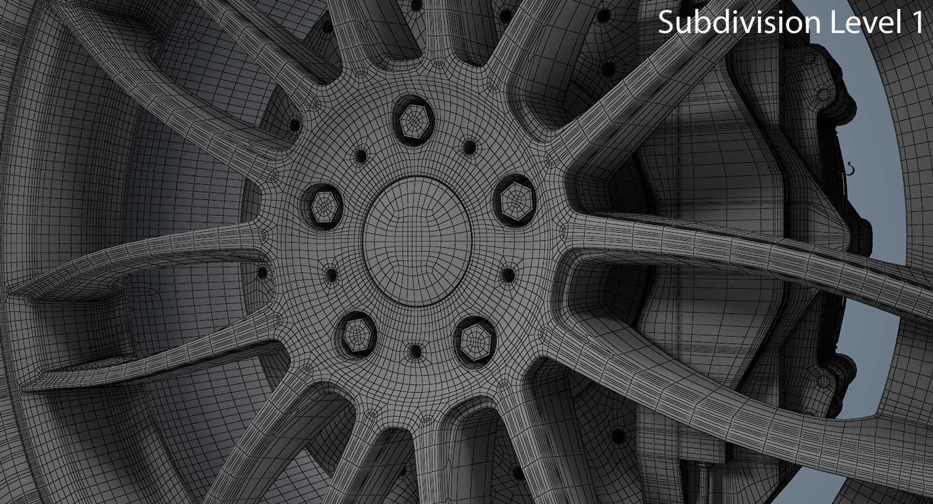 3d sydney disk car wheel model