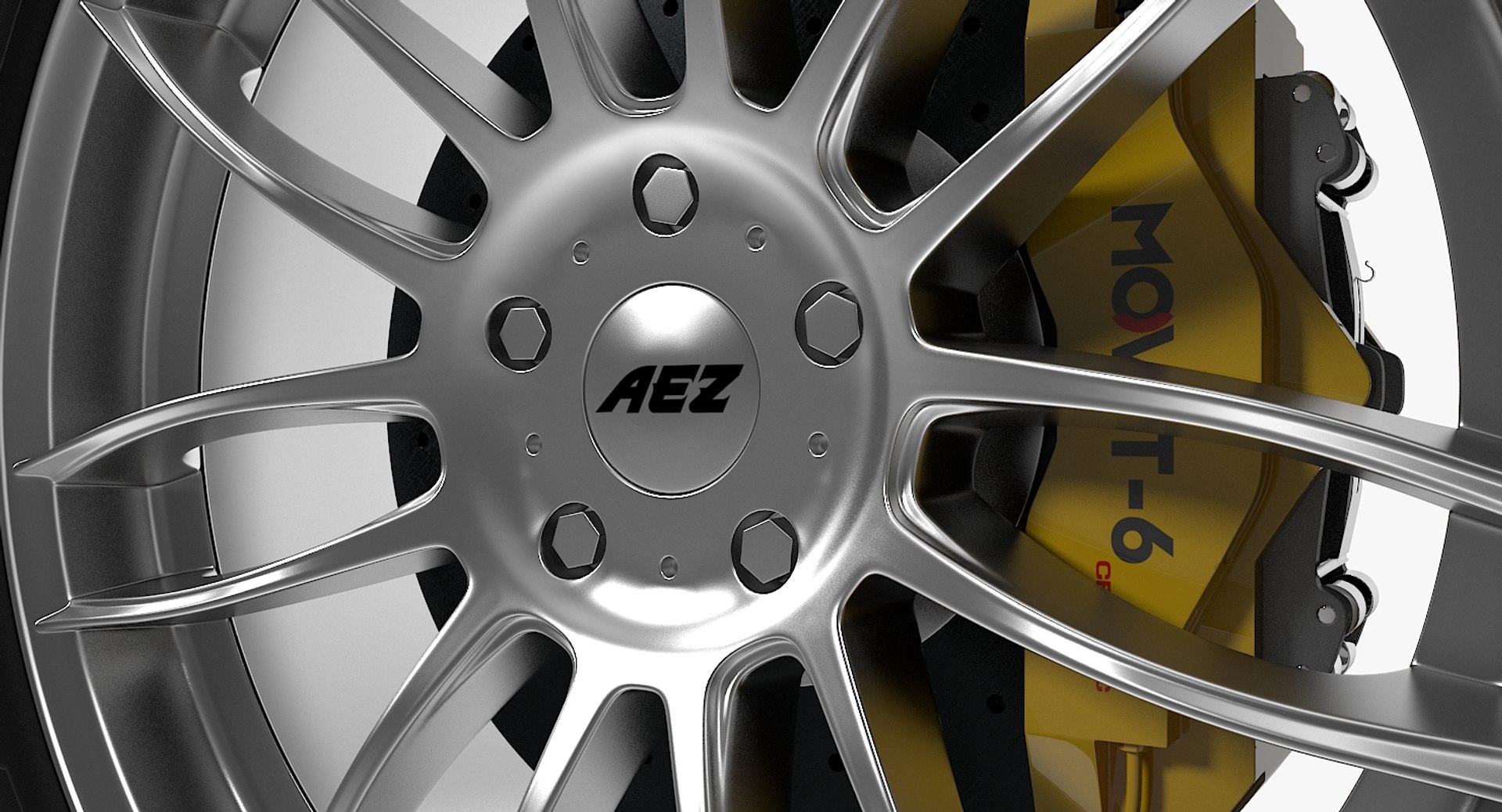 3d sydney disk car wheel model