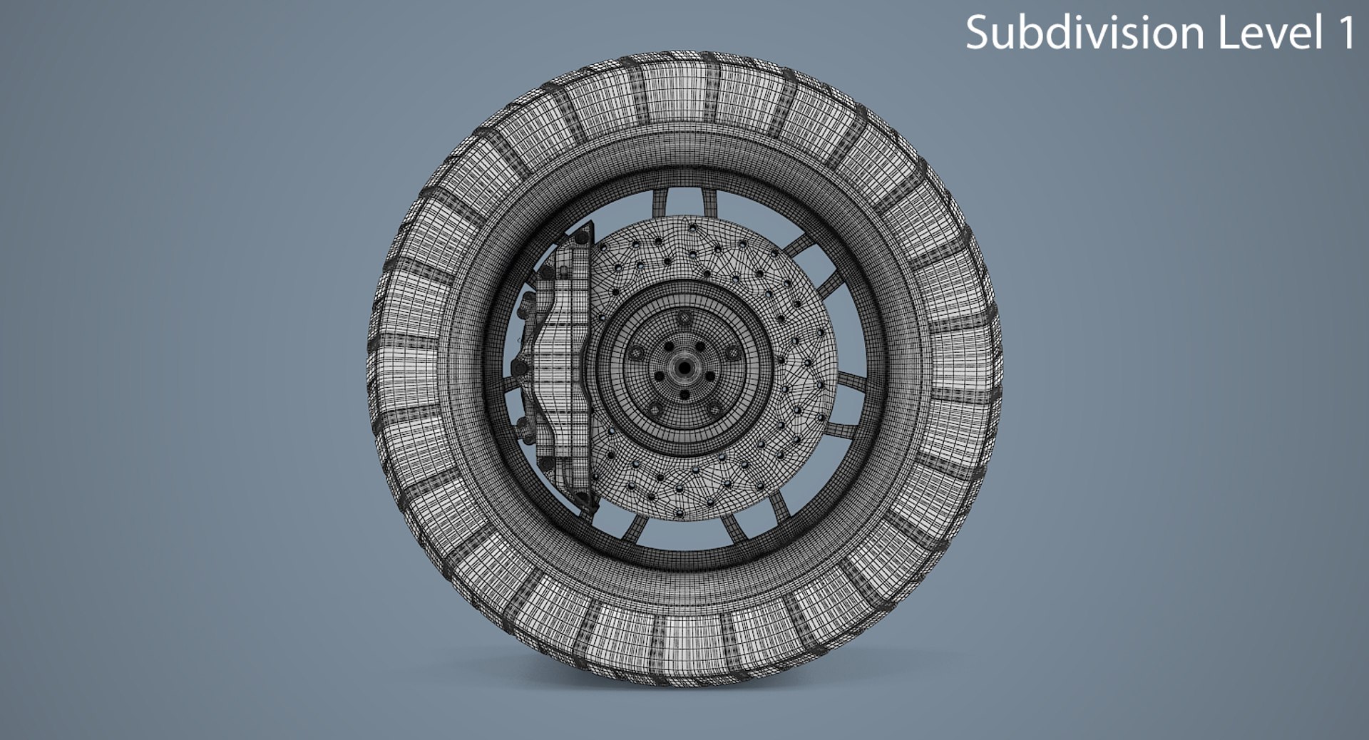 3d sydney disk car wheel model