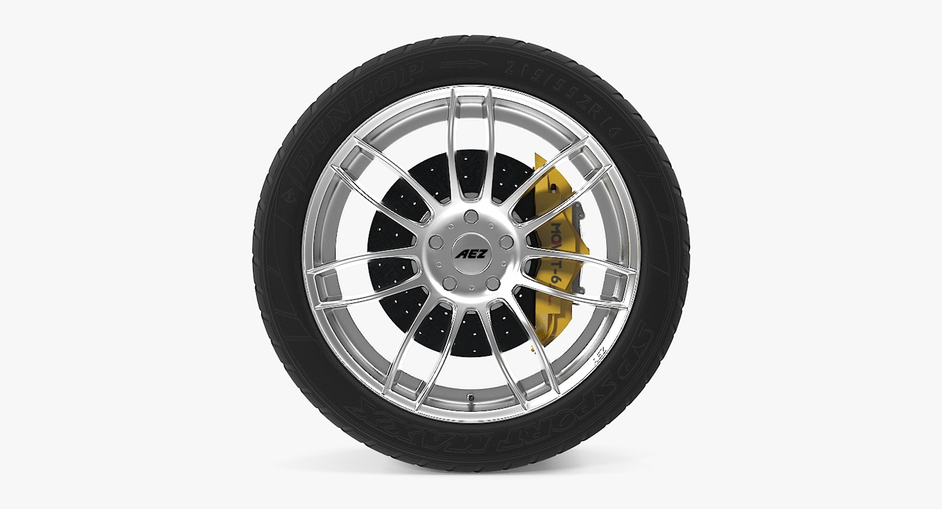 3d sydney disk car wheel model