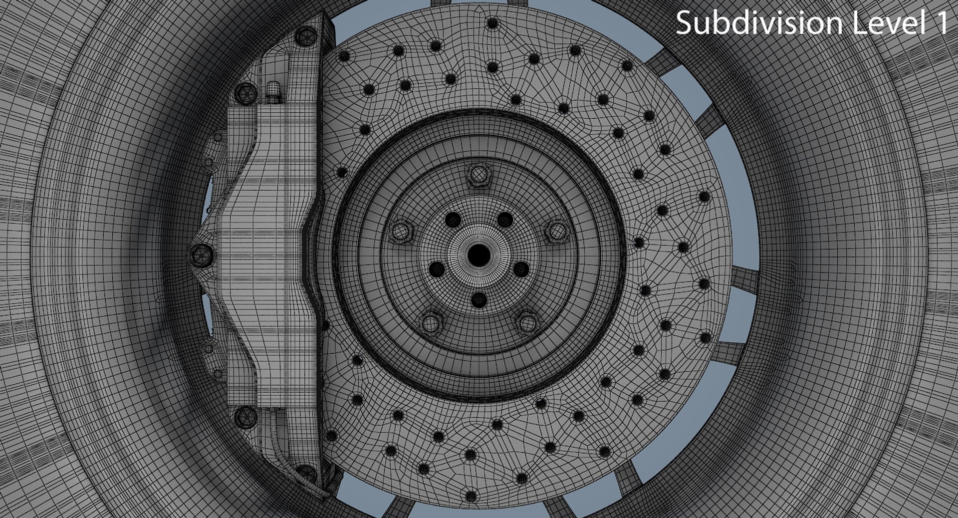 3d sydney disk car wheel model